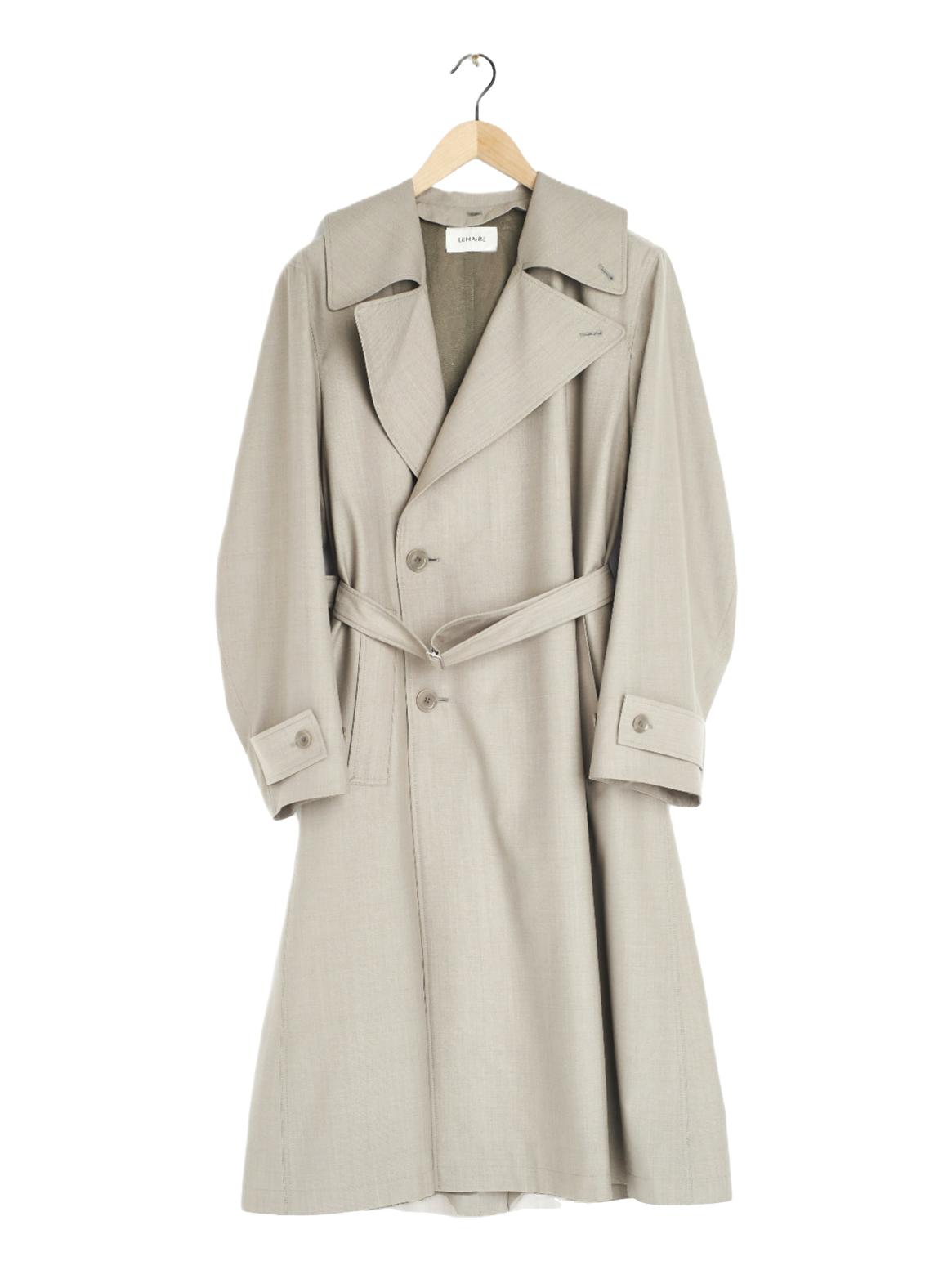 LEMAIRE Lemaire Double-Breasted Belted Trench Coat
